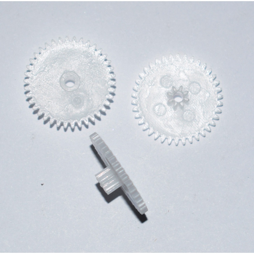 38082b 2-stage gear 38 teeth and 8 teeth 2mm wide shaft hole | Shopee ...