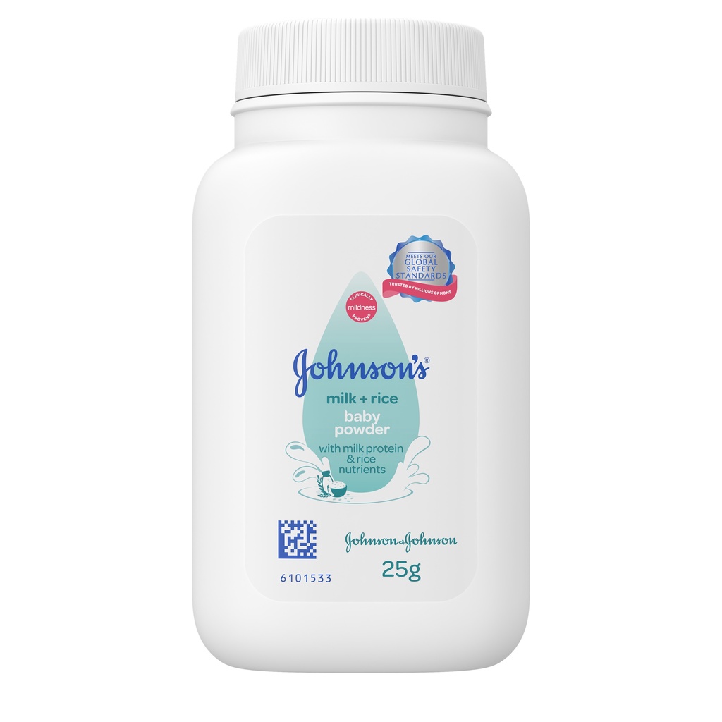 Johnson's Baby Powder Milk + Rice 25g | Shopee Philippines