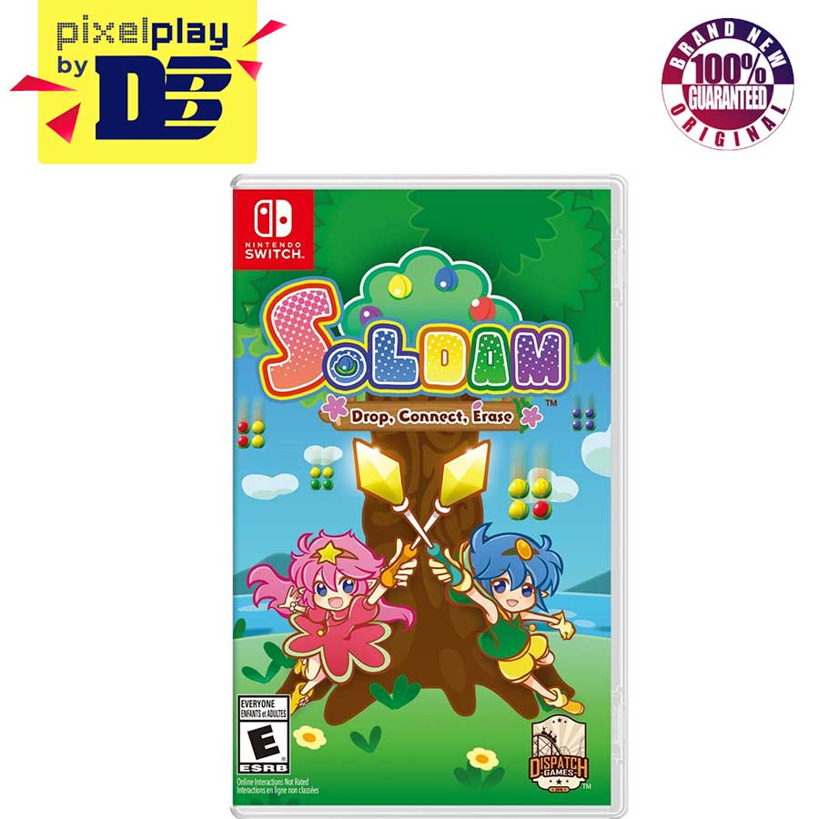 Nintendo Switch Soldam Drop, Connect, Erase US (Eng/Fr) | Shopee ...