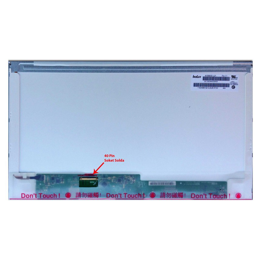 15.6 led FAT 40pin b156xw02 lcd display 1366*768 | Shopee Philippines