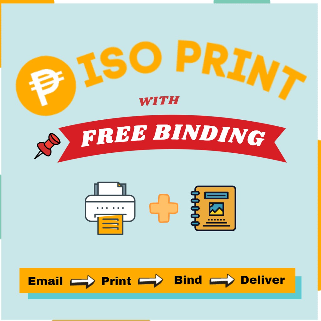[PISO PRINT] Piso Print Short Long A4 /Document Printing / Workbook ...