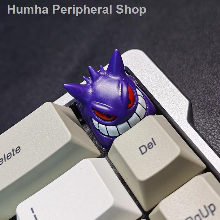 Humha Artisan keycap Gengar keycap Hand made Resin keycap mechanical ...