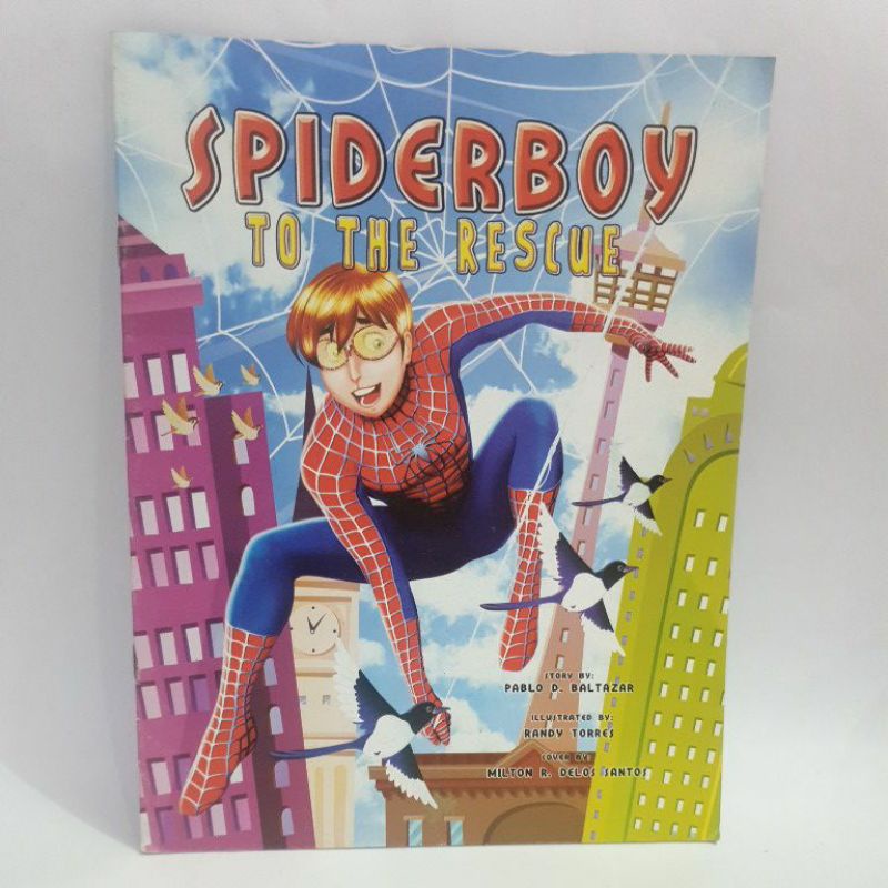 Spiderboy To The Rescue- Bedtime Stories and Activity Book ( Read and ...