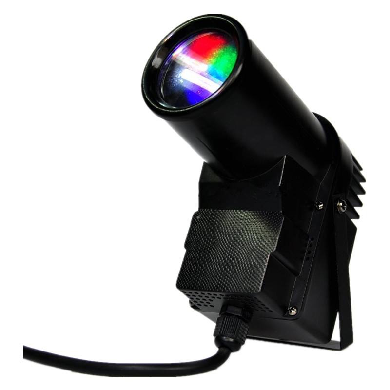 Mini Led Spot Pin Light 10W RGB 3 IN 1/ 10W Single Color Beam Effect ...