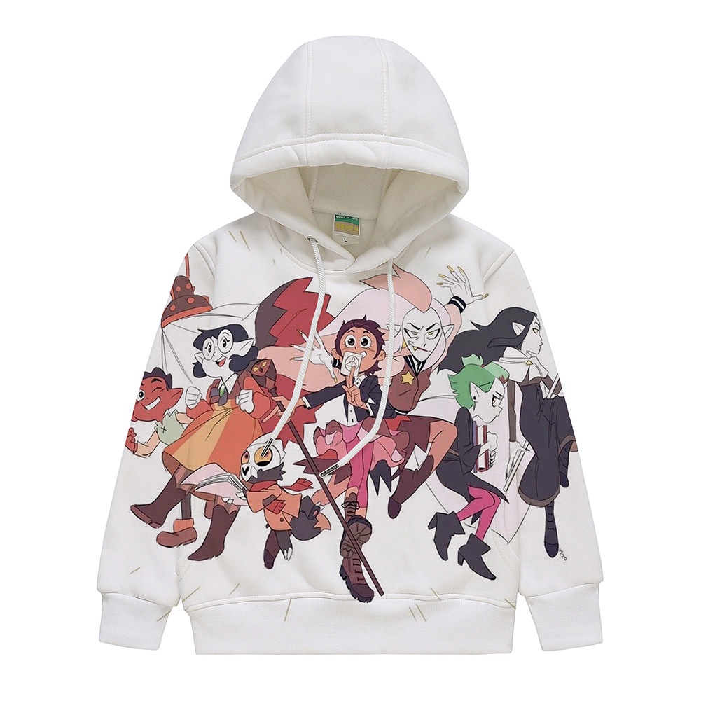 Anime The Owl House 3D Print Hood Hoodie Pullover Sweatshirt Streetwear ...