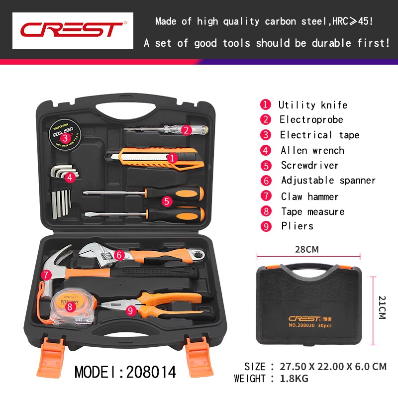 repair tools set Wrench Pliers Hammer Screwdriver Hardware General Home ...