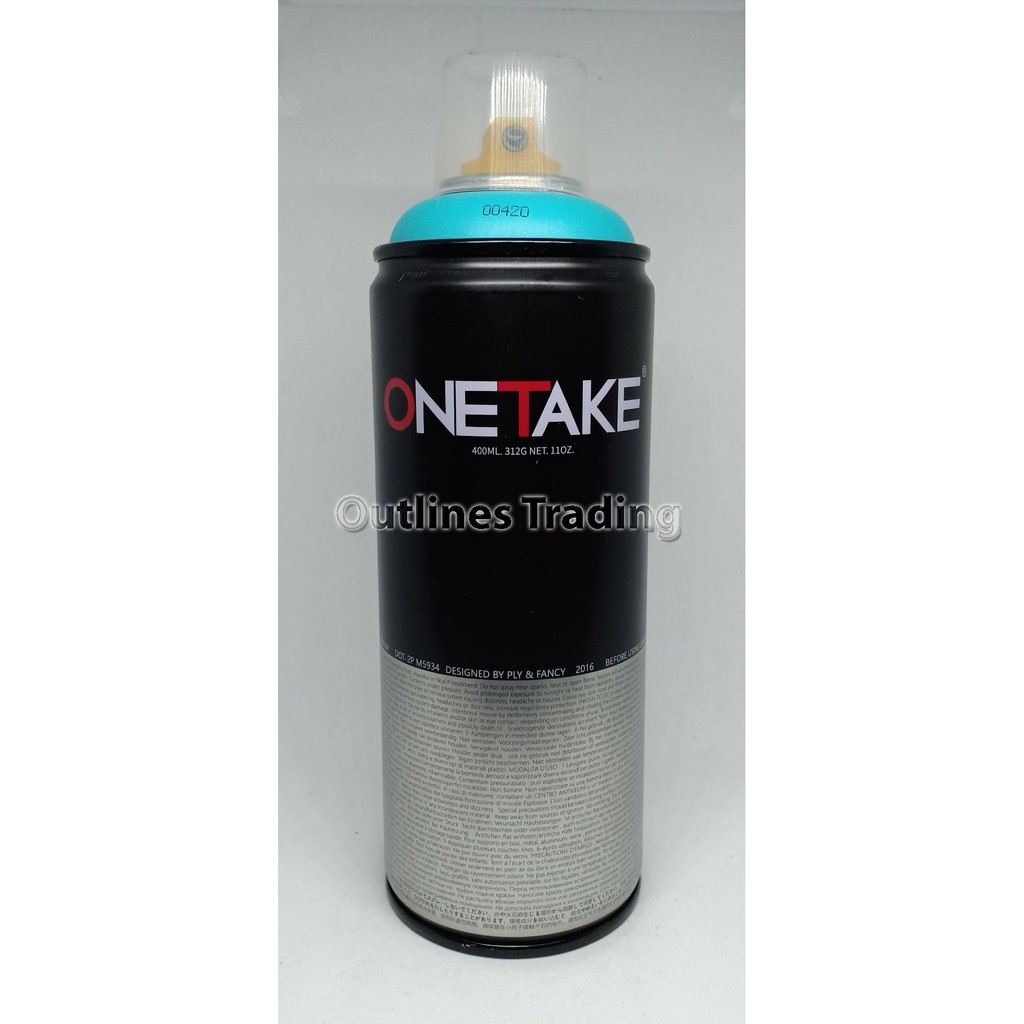 One Take Spray Paint (Medium Turquoise 710-3) | Shopee Philippines