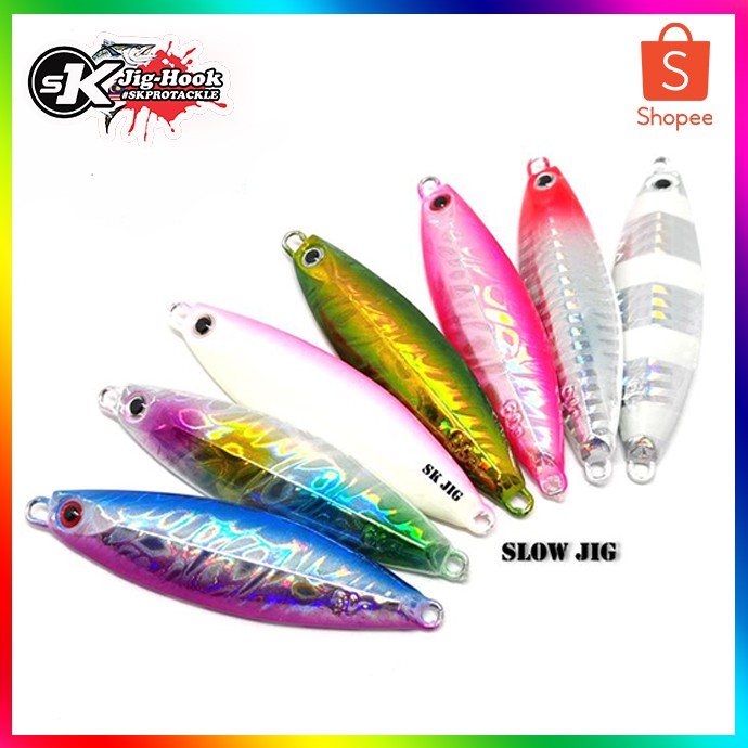 Skpro SLOWJIG KABOW KABOO JIGGING EBEK | Shopee Philippines
