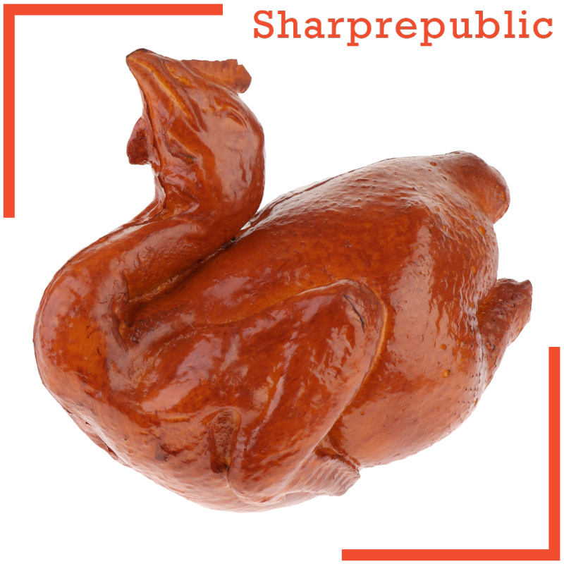[SHARPREPUBLIC]Realistic Artificial Food PVC Fake Roast Roast Chicken ...