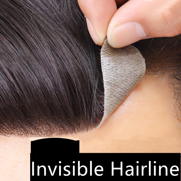 【IN STOCK】Toupee hair men Hairline sticker Full size ultra-thin ...