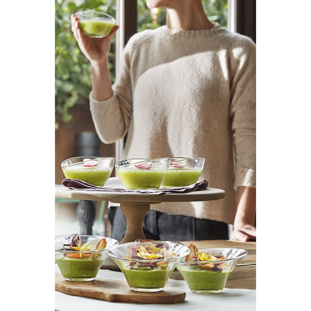 Alfa - beta glass ice cream bowl 25cl - white (Bormioli Rocco) | Shopee ...