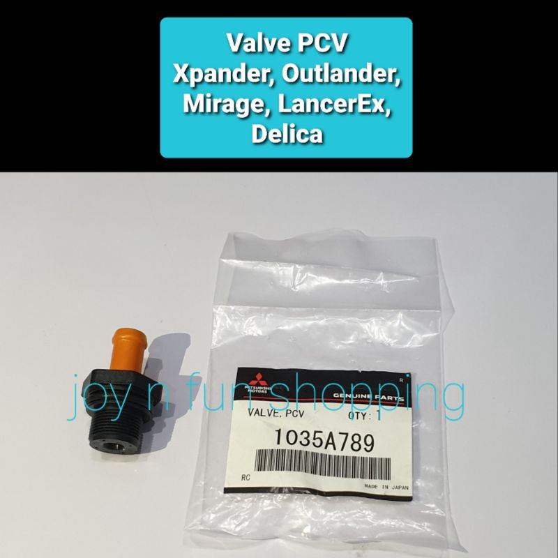 Valve PCV XPANDER, OUTLANDER, MIRAGE, LANCER EX, DELICA 100% Original ...