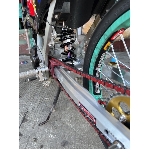 FREE sticker SHAFER Mono Shock Suspension RAIDER 150 Carb/Fi 285mm ...