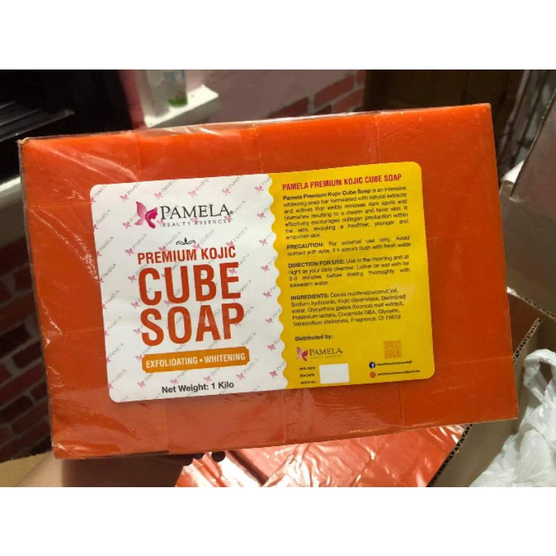 PAMELA CUBE CUT KOJIC SOAP | Shopee Philippines