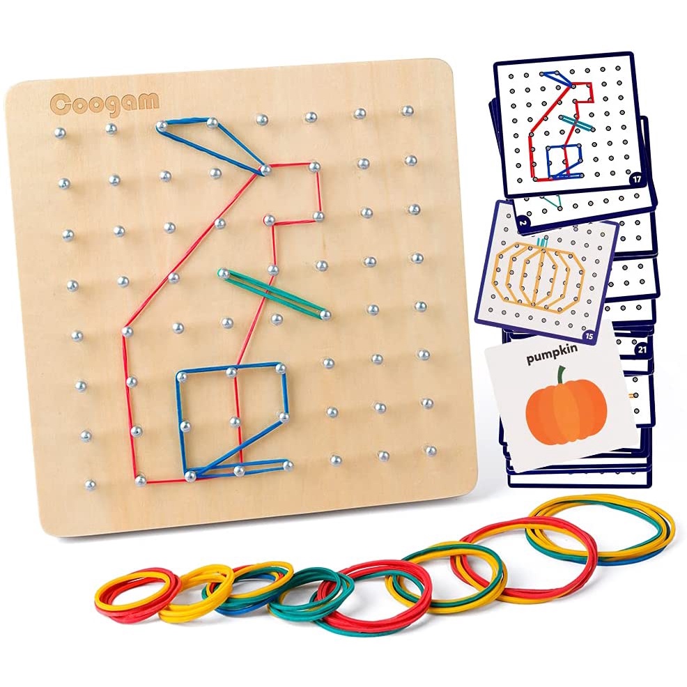 Geoboard Mathematical Manipulative Material Array Block Geo Board ...