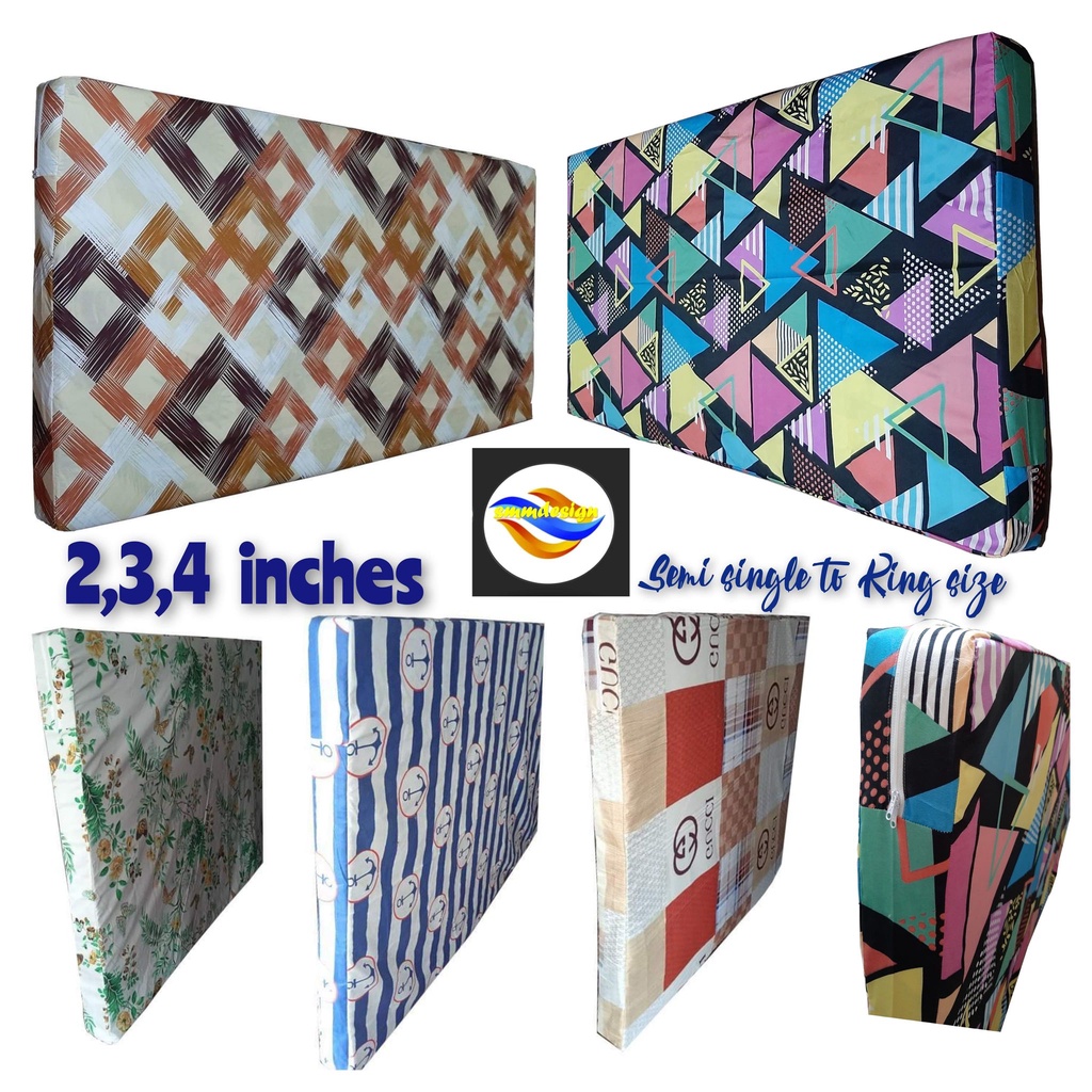 2,3,4 INCHES/FOAM COVER/L-SHAPED TYPE LONG ZIPPER/QUALITY AND ...