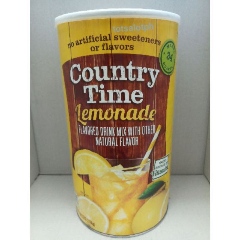 COUNTRY TIME LEMONADE 2.33kg Aug 14, 2026 | Shopee Philippines
