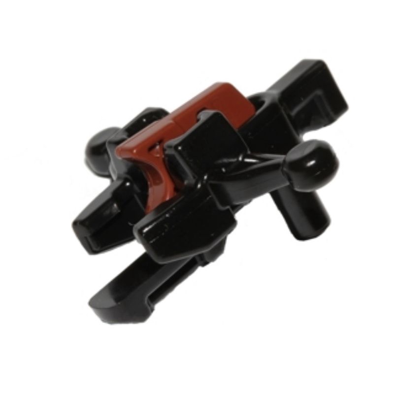 Lego Parts Minifigure,Crossbow with Mini Blaster / Shooter with Reddish ...