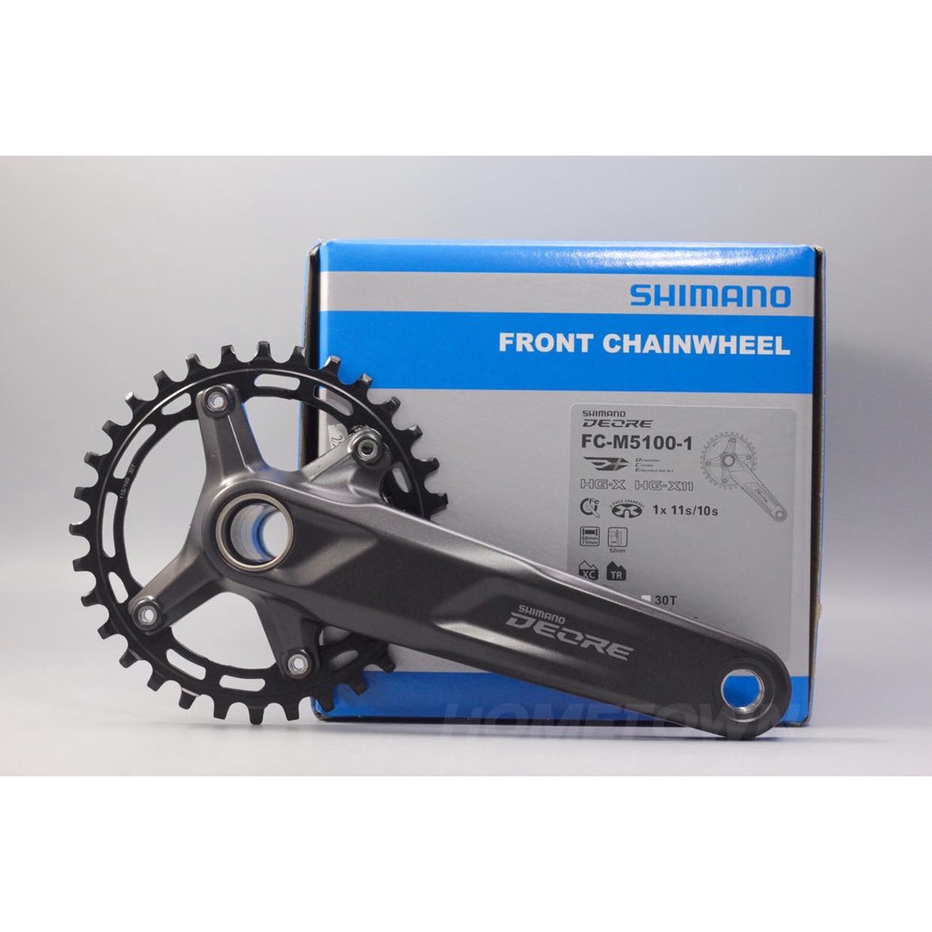 Shimano Deore M5100 1x11 | M6100 1x12 | Deore XT M8120 2x12 | SLX FC-M7120 2x12 Chainwheel ...