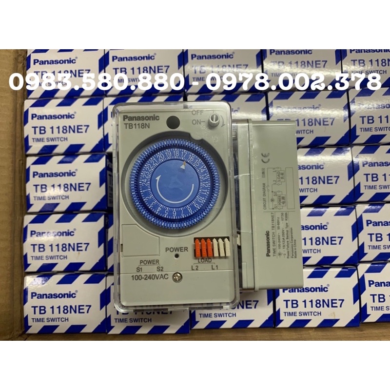 Panasonic TB118NE7 24H Time Relay (TIMER) | Shopee Philippines