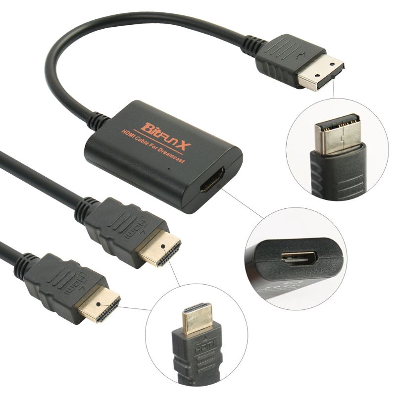 Sega Dreamcast Game Console HDMI Adapter Cable | Shopee Philippines
