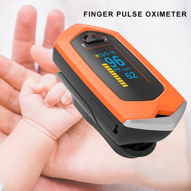 Loodom Pulse Oximeter lithium battery Pulse Oximeters OLED Fingertip ...