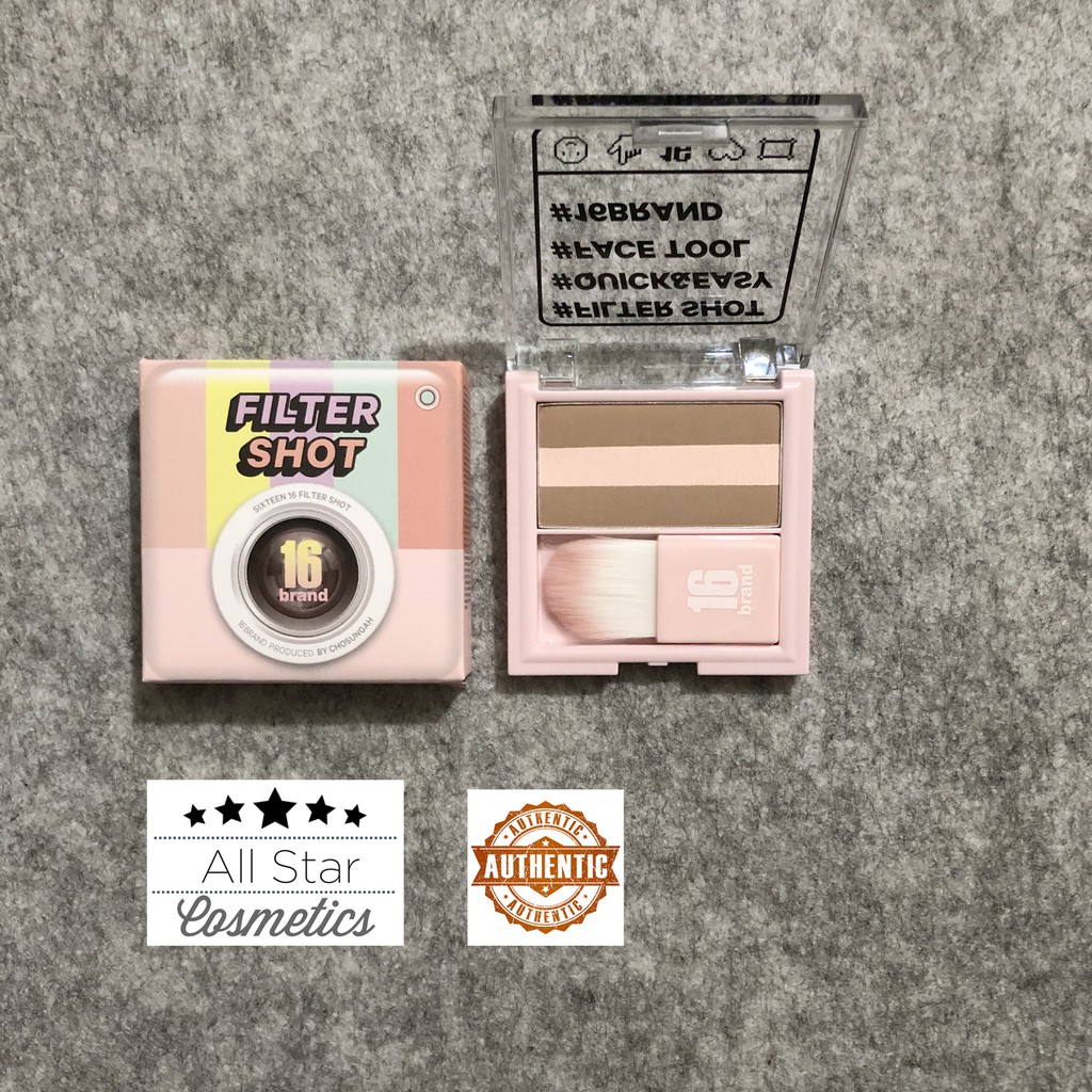 16 Brand - Filter Shot (Contour Peach) | Shopee Philippines