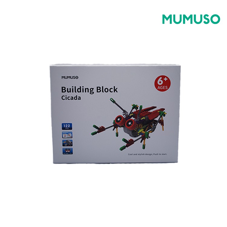 MUMUSO Building Block-Cicada | Shopee Philippines
