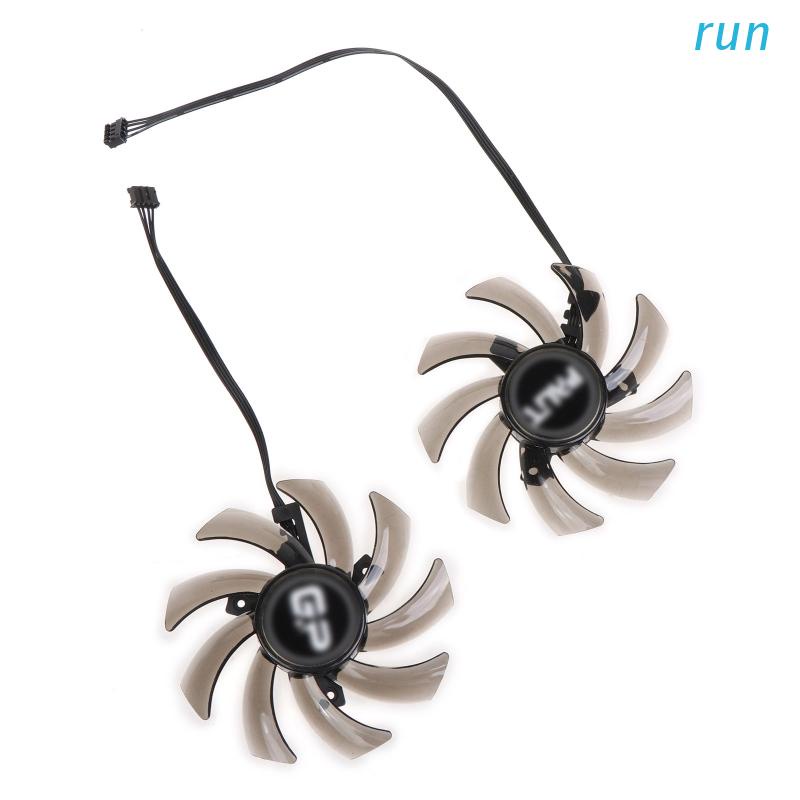 run 2Pcs 85MM GA91S2U VGA Fan for PALiT PNY GTX 1660 TI Super RTX 2060 ...