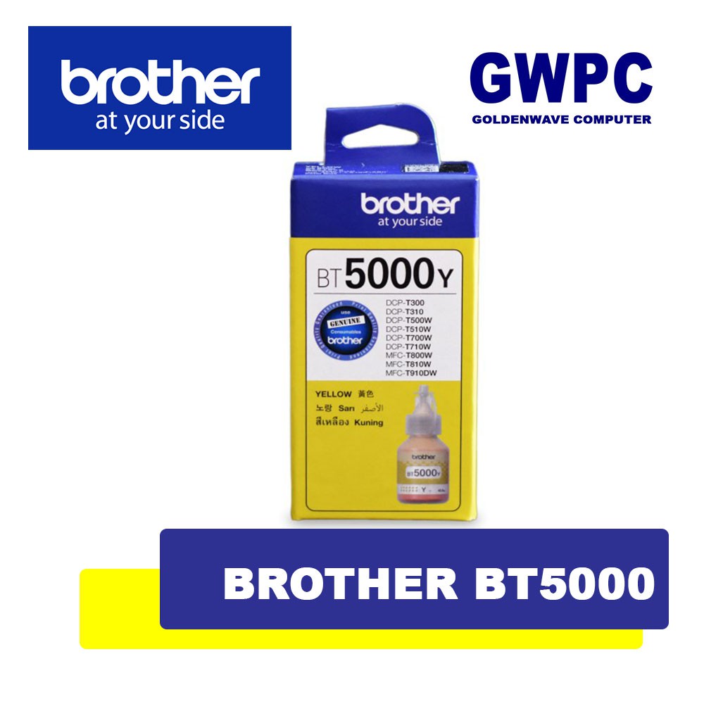 Brother BTD60Bk BT5000 BT6000 Genuine Ink Bottle BT6000bk BTD60 BT60BK ...