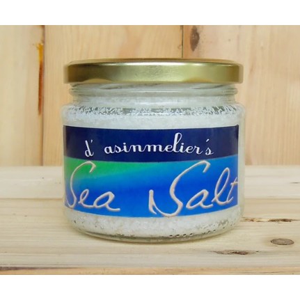 D Asinmelier Sea Salt 10oz Raw Coarse Sea Salt sun-dried no added ...