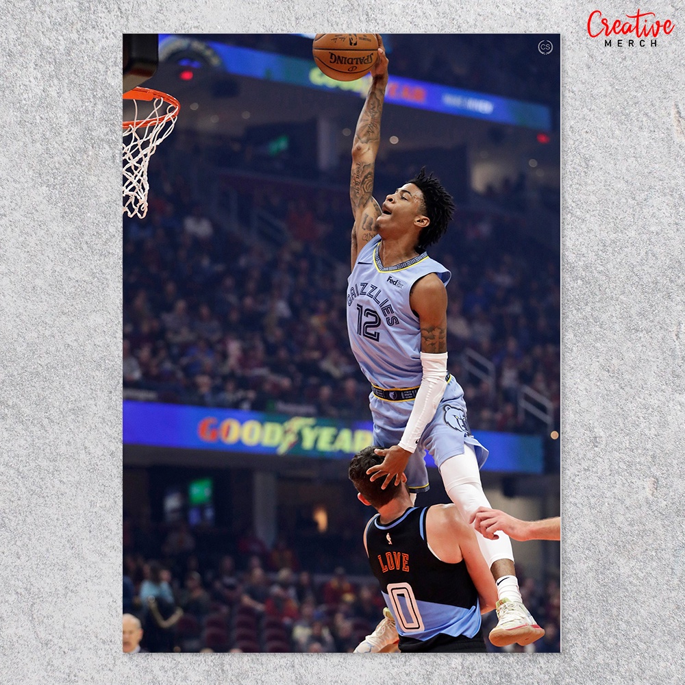 Ja Morant NBA HD Poster Print A3 size (30x42 cm) by Creative Merch ...