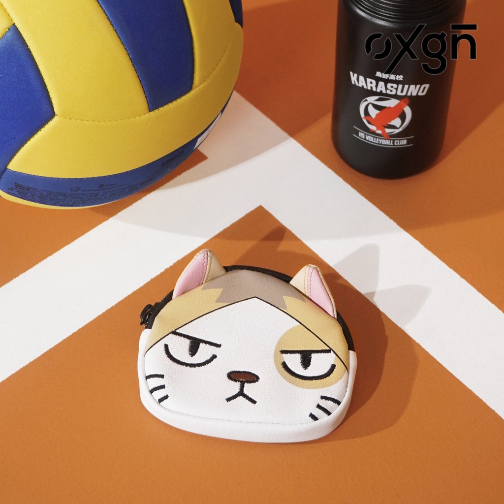 OXGN Haikyu!! Kenma Cat Coin Purse For Men And Women (Off White ...