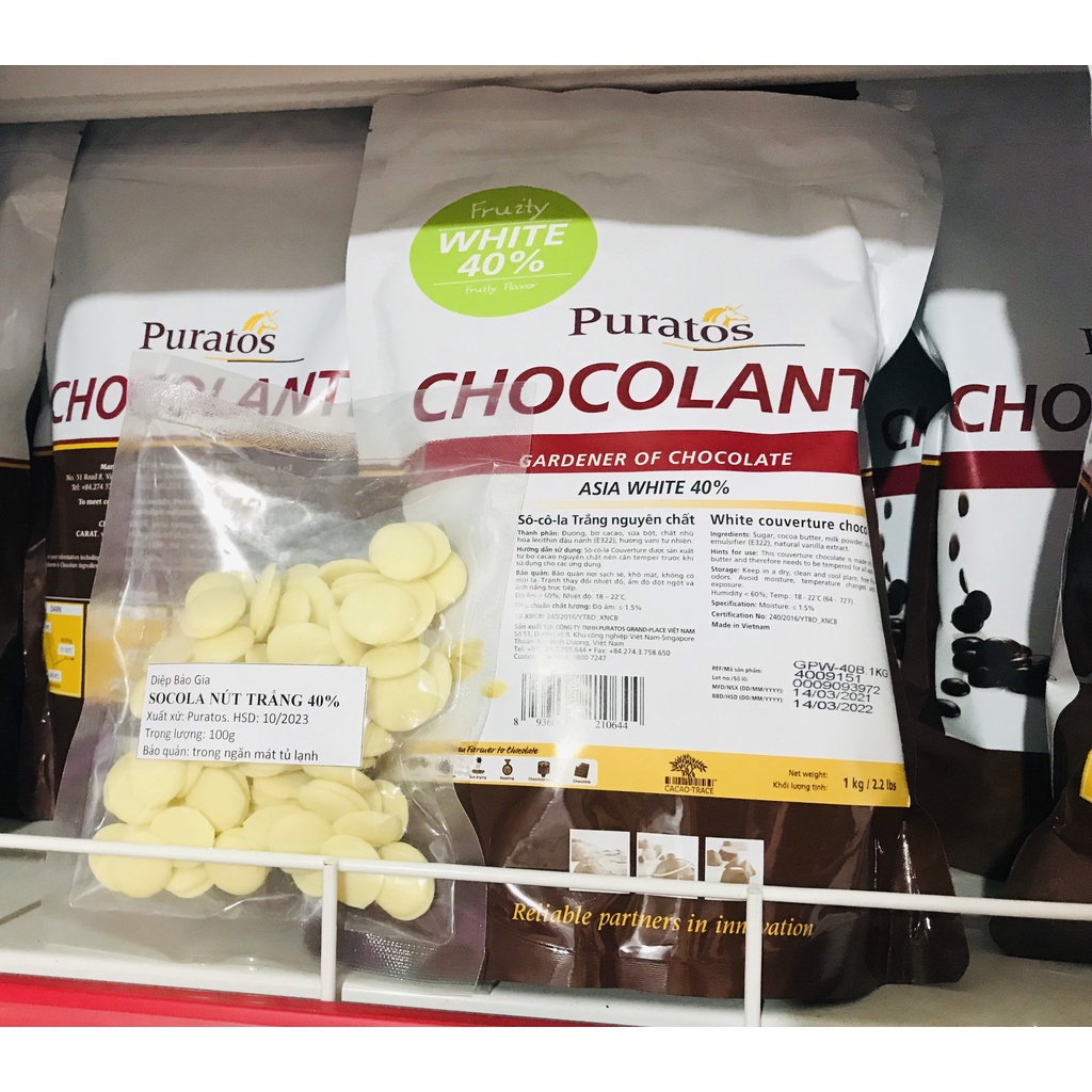 White button chocolate 40% - 100g | Shopee Philippines
