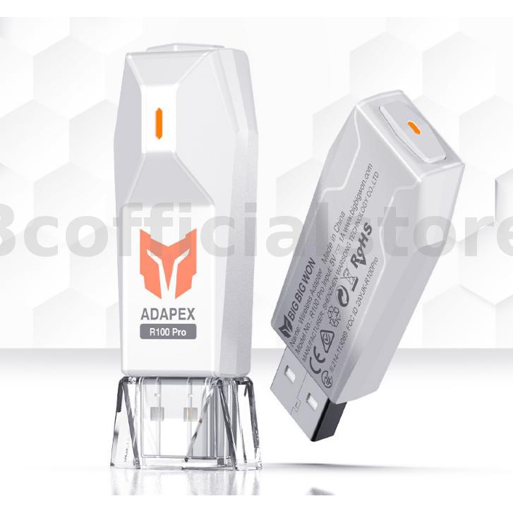 BIGBIG WON R100 Pro Wireless Bluetooth Adapter Gamepad Converter Game ...