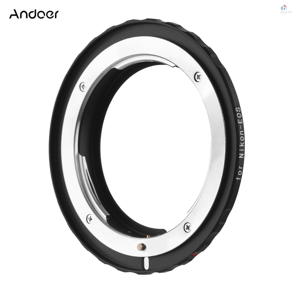 Andoer Nikon-Eos Camera Lens Adapter Ring With Infinity Focus | Shopee ...