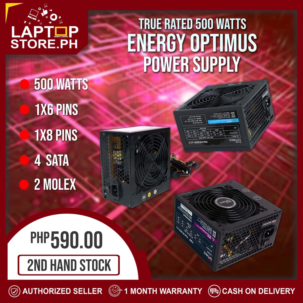 True Rated PSU 500 Watts Greatwall Brand | Shopee Philippines