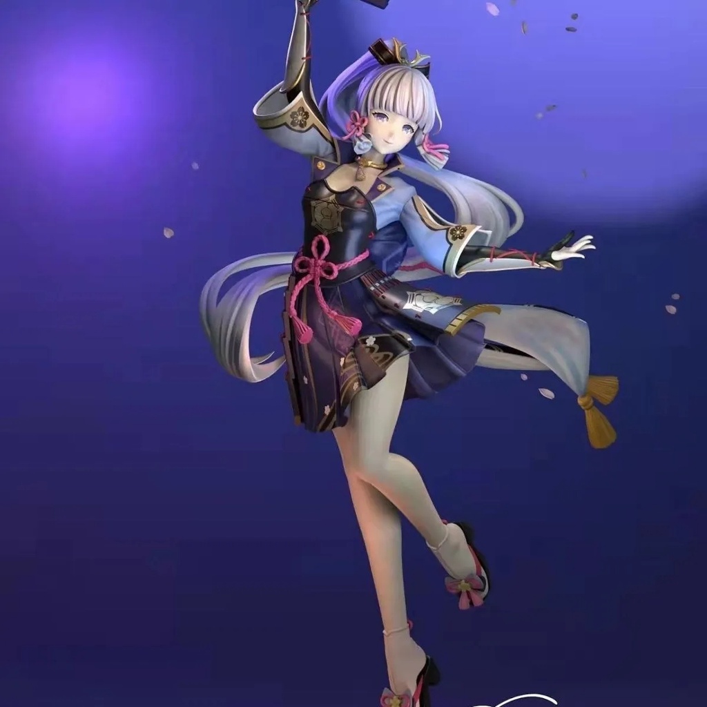 Kamisato Ayaka Game Figure Raiden Shogun Model Figure Genshin Impact ...