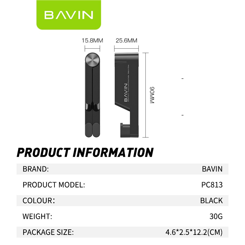 BAVIN PC813 Mini Portable Mobile Phone Holder Stand Highly Compatible ...