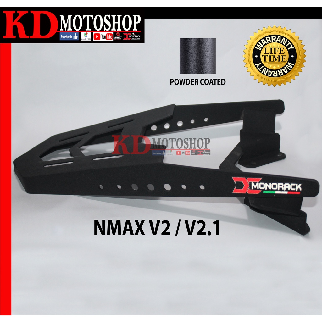 Yamaha NMAX V2/V2.1 DC Monorack Bracket | Shopee Philippines
