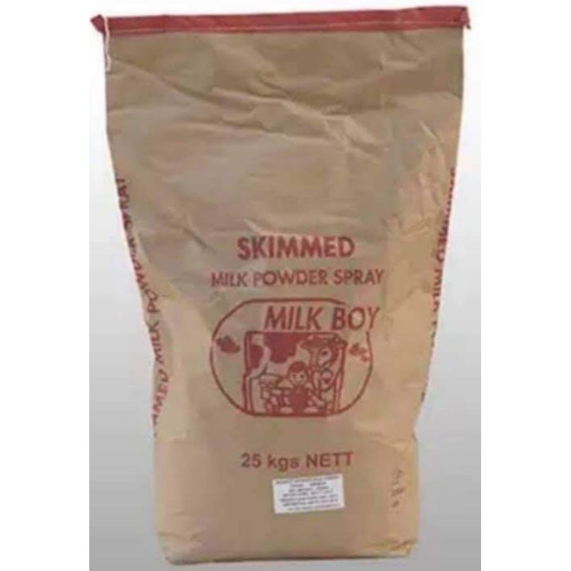Milkboy Skimmed Milk Powder Pure & Original 250g / 500g / 1kg | Shopee ...