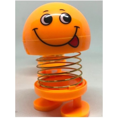 Smile emoji smiley rocking head car display doll | Shopee Philippines