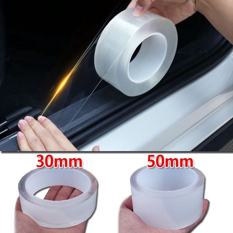 3M Car Protection Film Car Door Trunk Door Sill Sticker Transparent ...