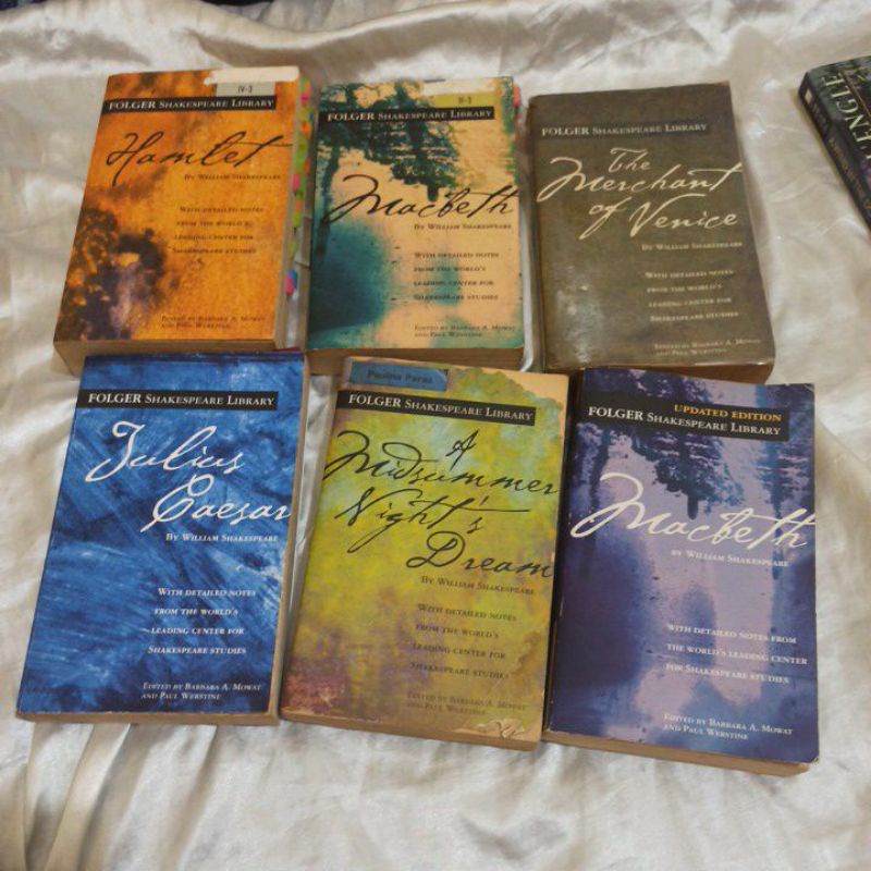 William Shakespeare macbeth Hamlet julius caesar merchant of the venice ...