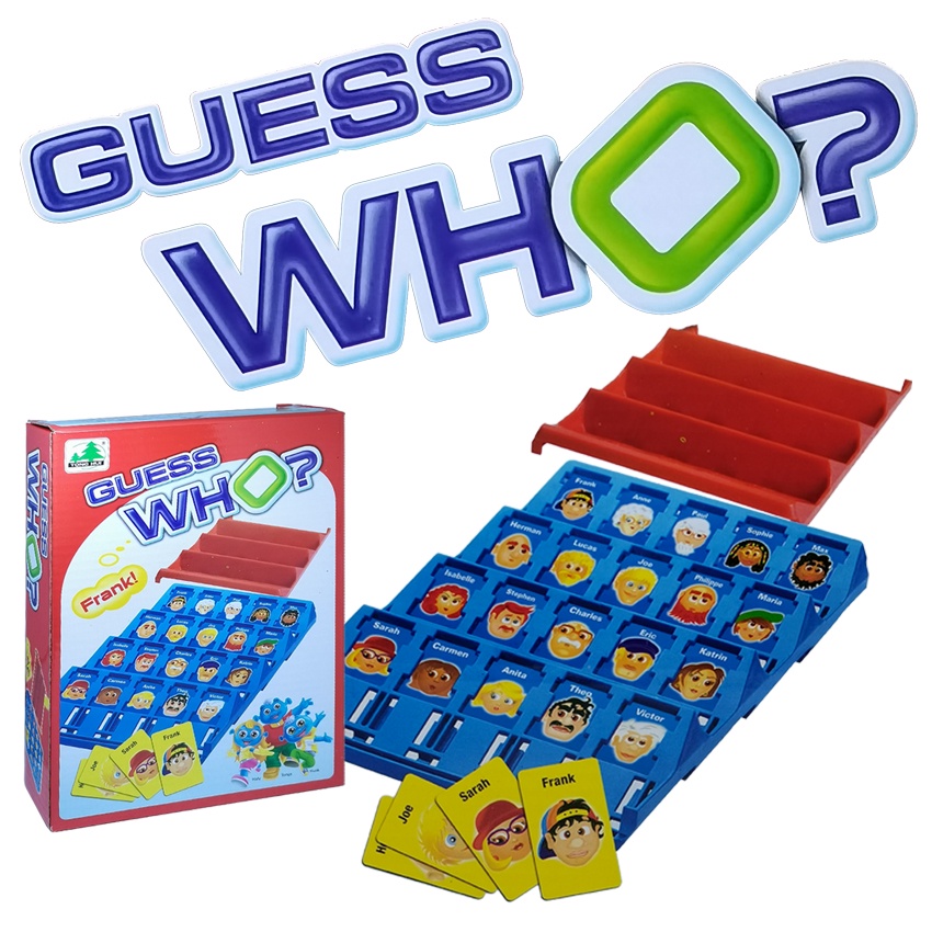 Guess Who Learning Game Family Guessing Game | Shopee Philippines