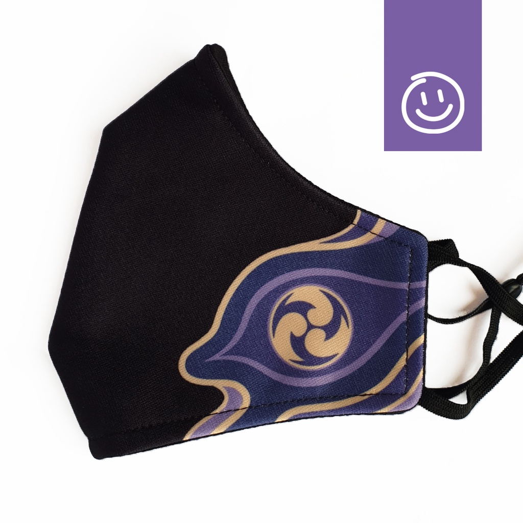 Genshin Impact Raiden Shogun Mask - Musou Shinsetsu | Shopee Philippines