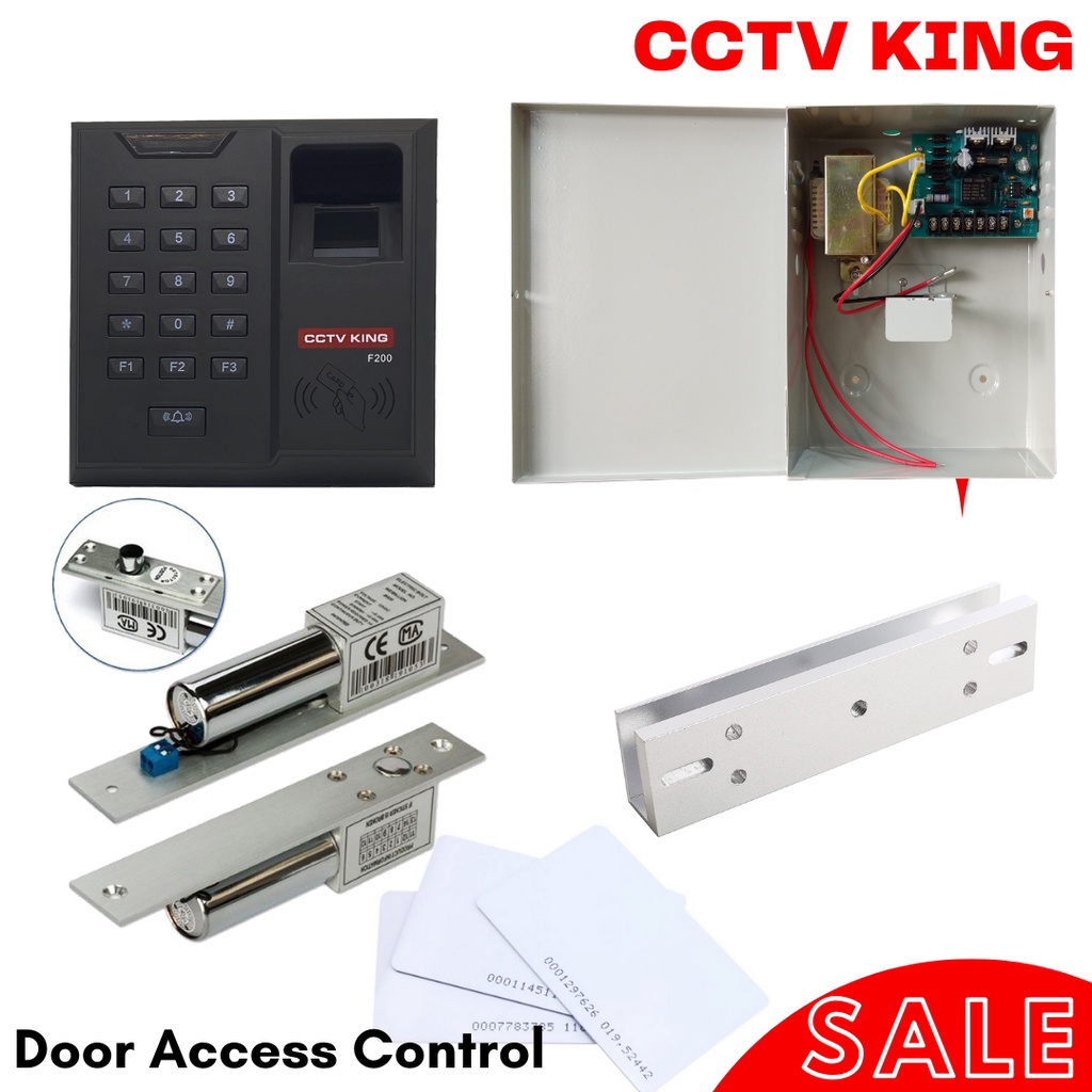 CCTV KING Full RFID Door Access Control System, Electric Bolt Lock ...