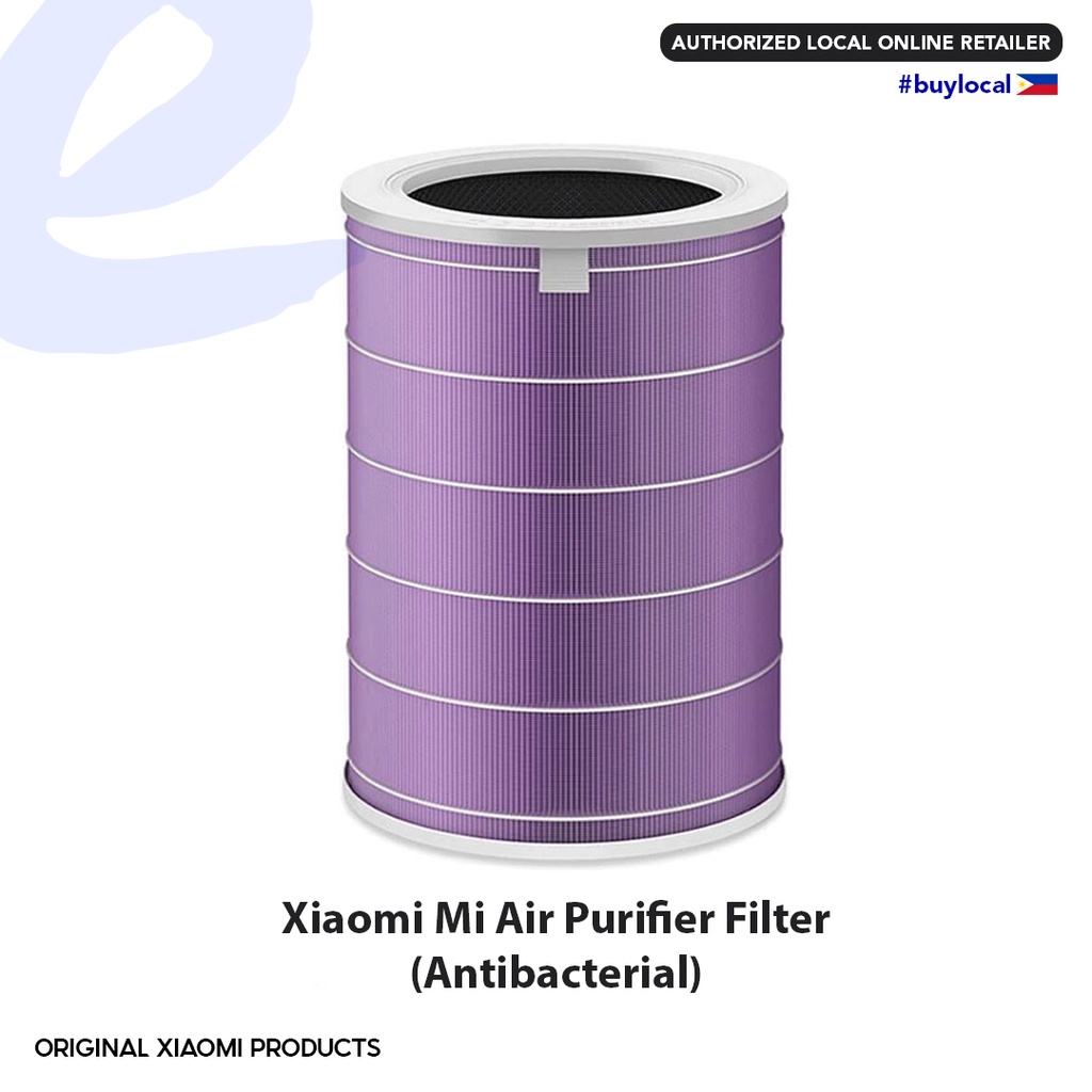 Xiaomi Mi Air Anti-Bacterial Purifier Filter (Purple) | Shopee Philippines
