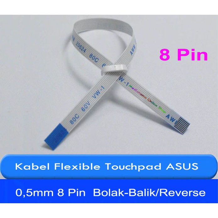 Asus 8 Pin 6/10/15/20/25cm Flexible Touchpad Cable for Laptop Parts ...