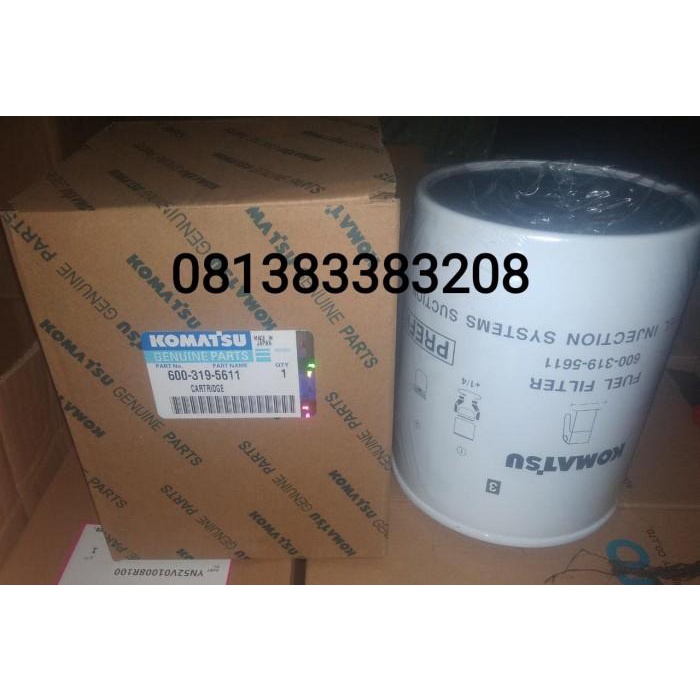 Hmi Fuel Filter Pc200-8Mo Comatsu Pn: 600-319-5611 | Shopee Philippines